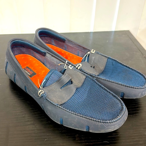 Swims | Shoes | Swims Mesh And Rubber Penny Loafer Shoes Blue Size 7 ...